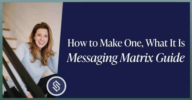 Messaging Matrix Guide - How to Make One, What It Is, and More - Nora ...
