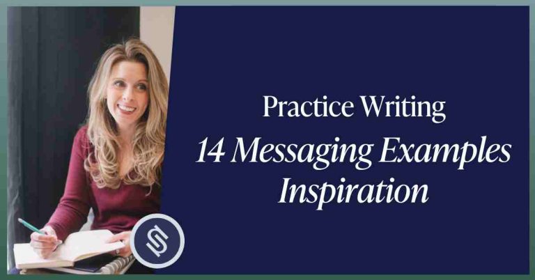 14 Messaging Examples (by Category) For Inspiration - Nora Sudduth